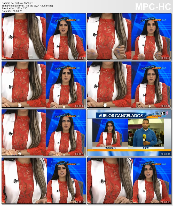 Victoria Torres escote rojo ~ Blog de dark_heaven